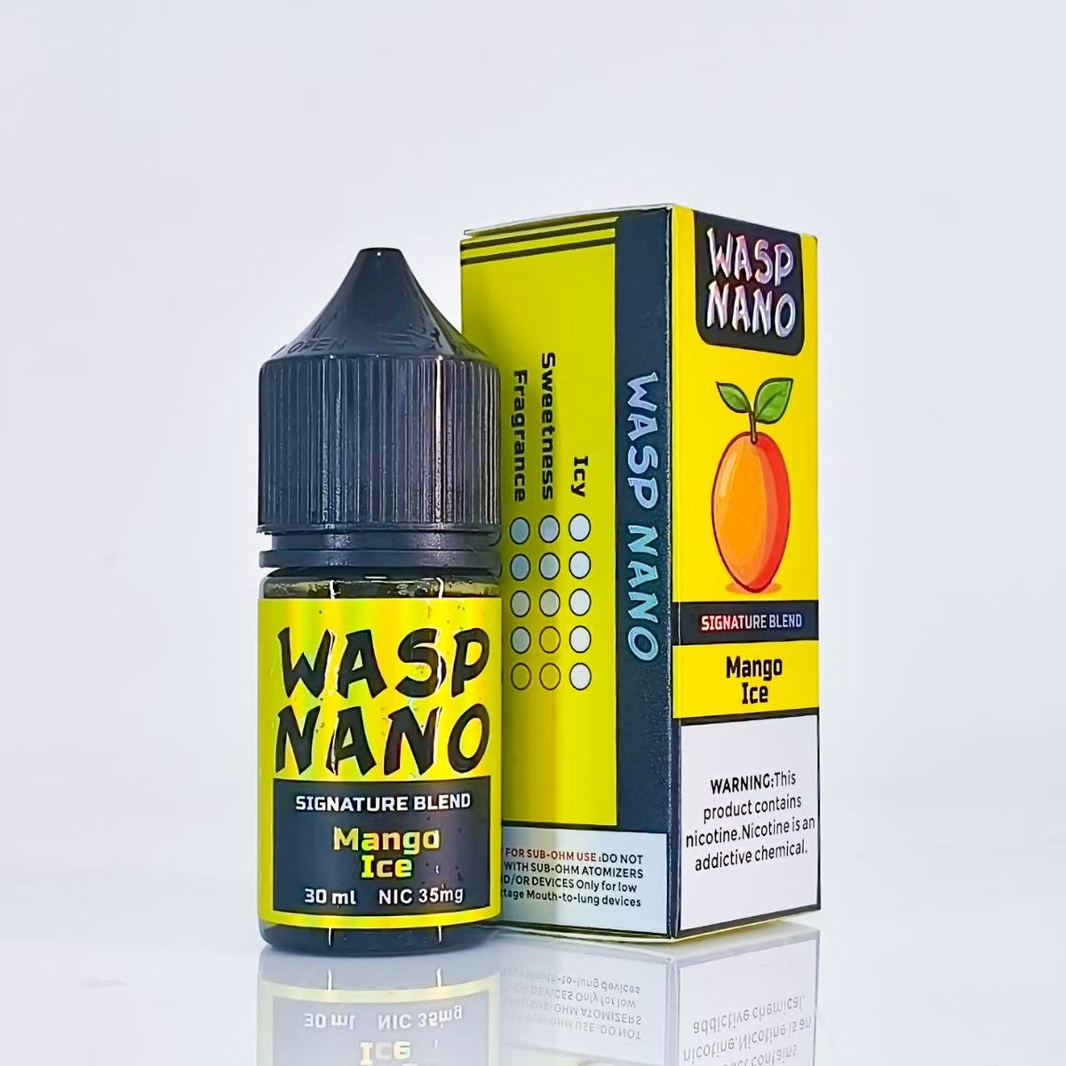 MANGO ICE SALTNIC WASP NANO - 30ML – Galaxy Vapers