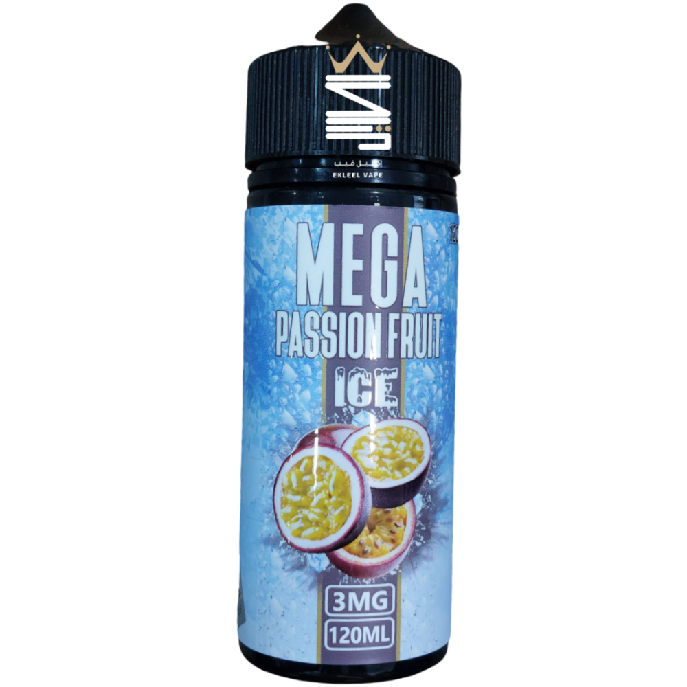 Mega Passion Fruit Ice 120ml Grand E Liquid – Galaxy Vapers
