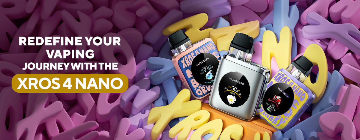 Vaporesso XROS 4 Nano Pod Vape Review -Best Pod Vape 2024 – Galaxy Vapers