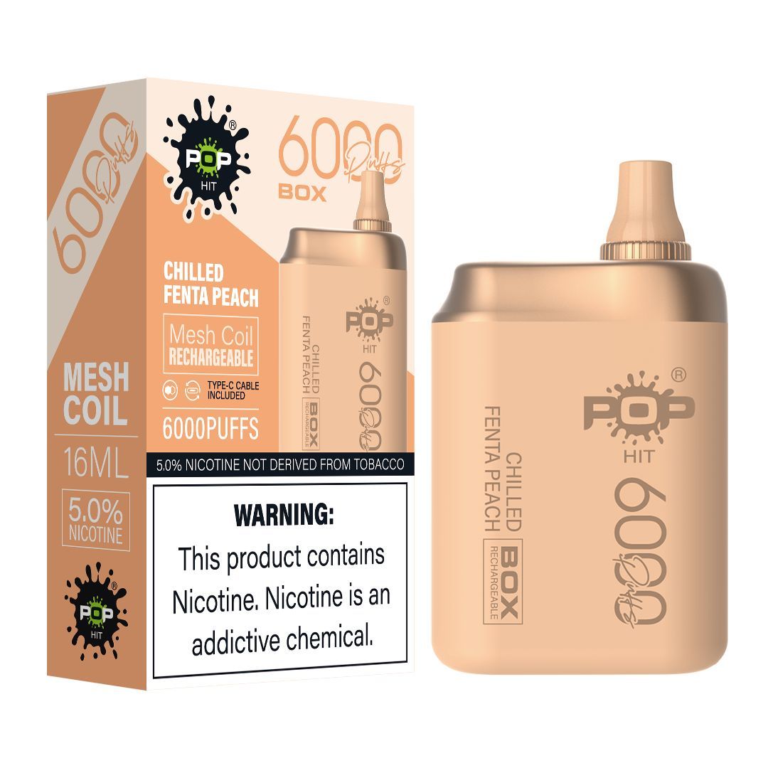 Pop Hit 6000 Puffs 5% Disposable – Galaxy Vapers